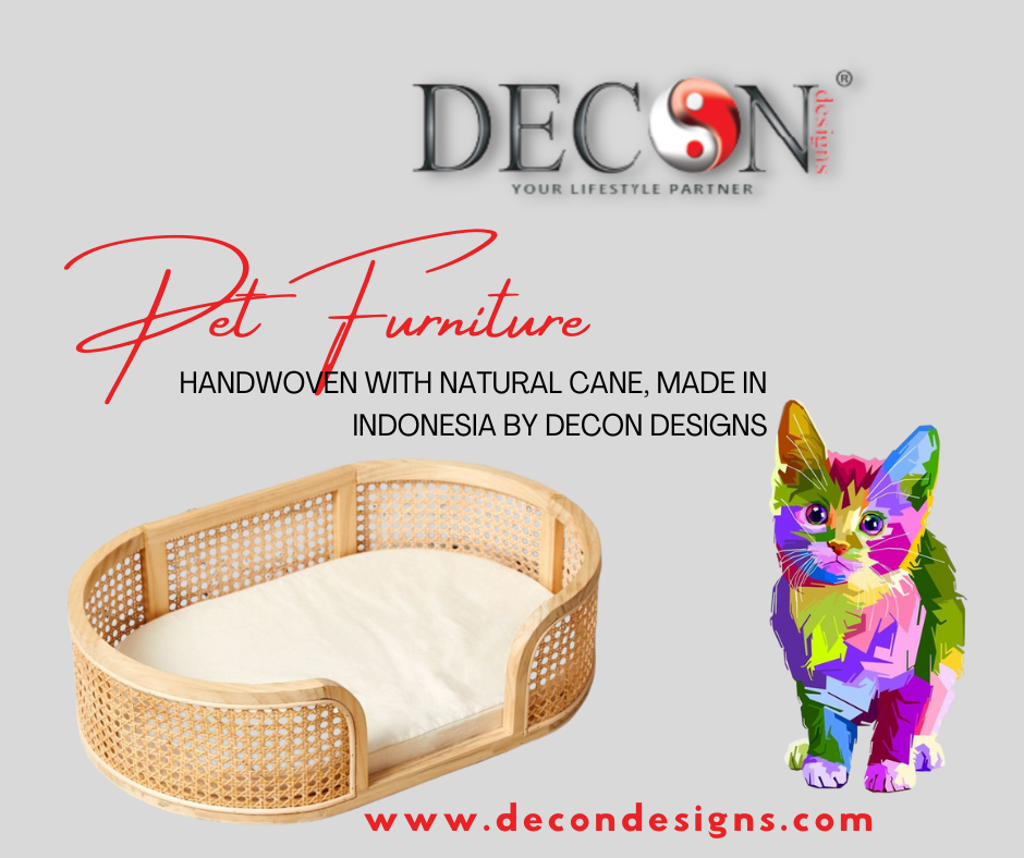 Pet Furniture: Handwoven with Natural Cane, Made in Indonesia by Decon ...