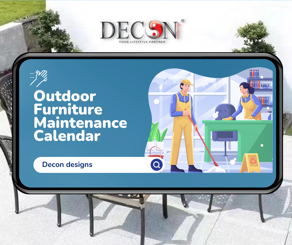 Outdoor Furniture Maintenance Calendar, Garden Furniture Maintenance